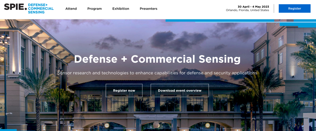 Come Visit Iridian at SPIE DCS 2023 - Iridian Spectral Technologies